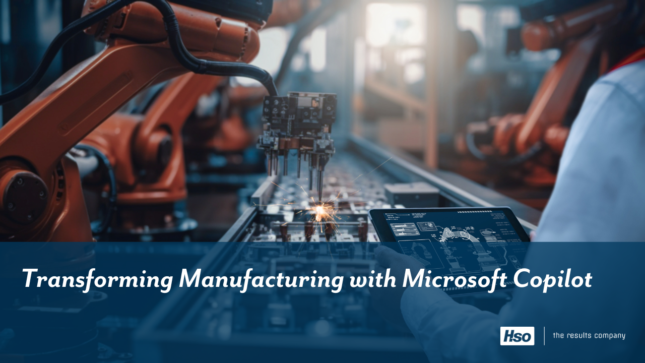 Transforming Manufacturing with Microsoft Copilot
