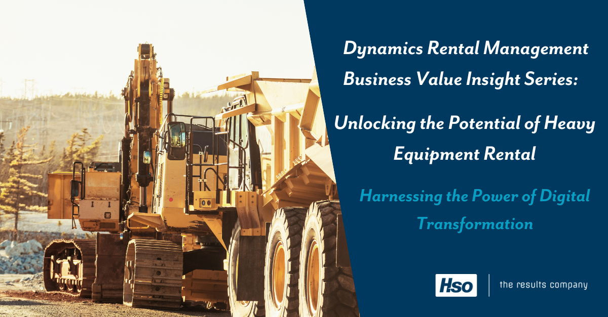 Business Value Insights - Dynamics Rental management